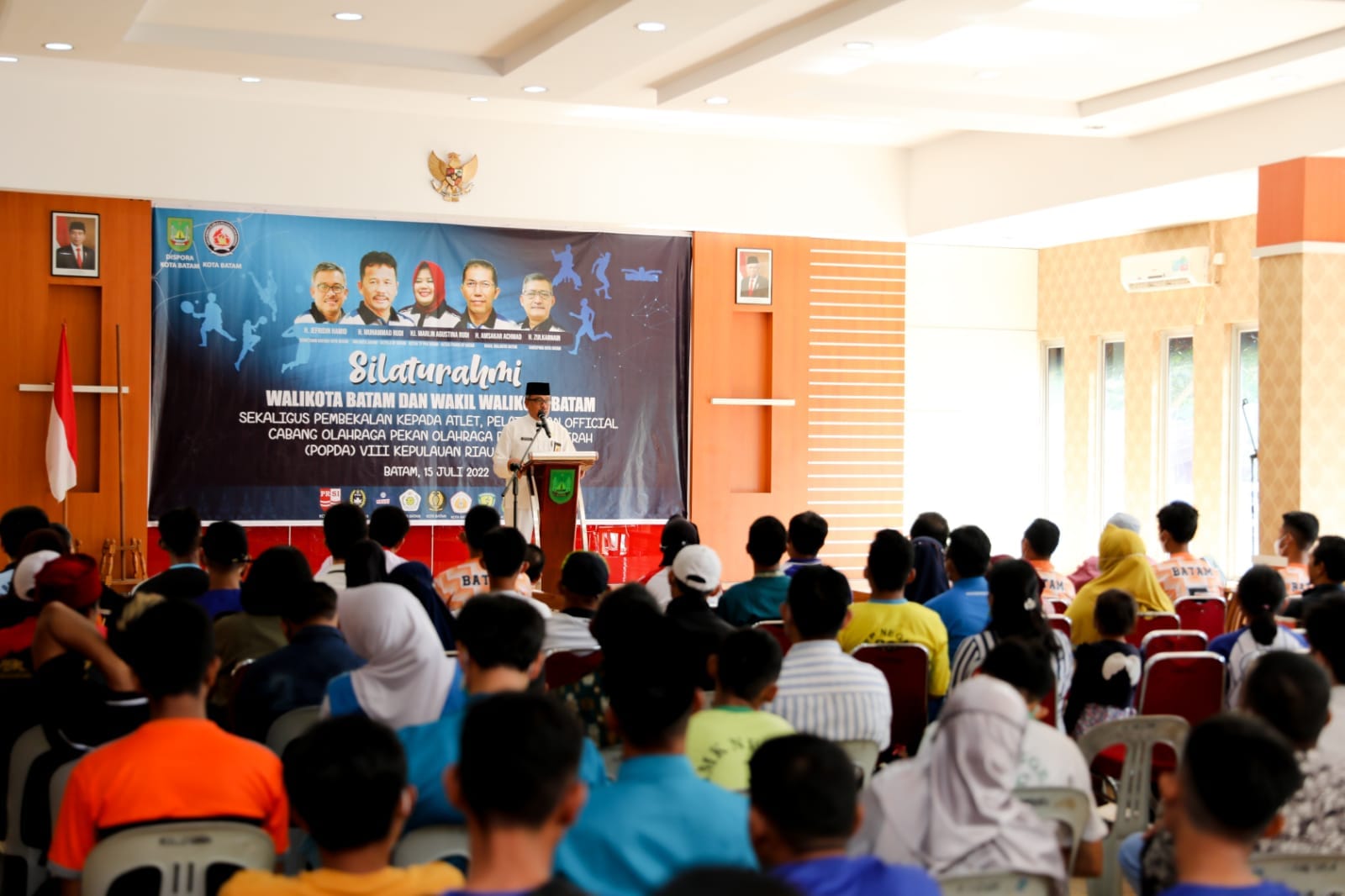 Rudi dan Marlin Harap Atlet Popda Batam Raih Juara Umum | HMStimes.com